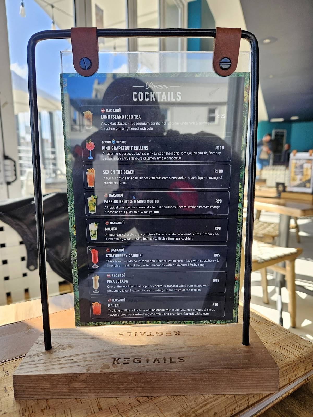 Speisekarte von Oh La La Bar, Kapstadt