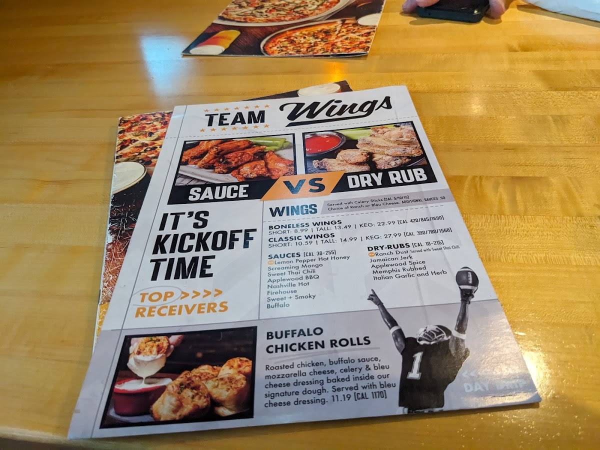 Menu at Old Chicago Pizza + Taproom pub & bar, Rogers