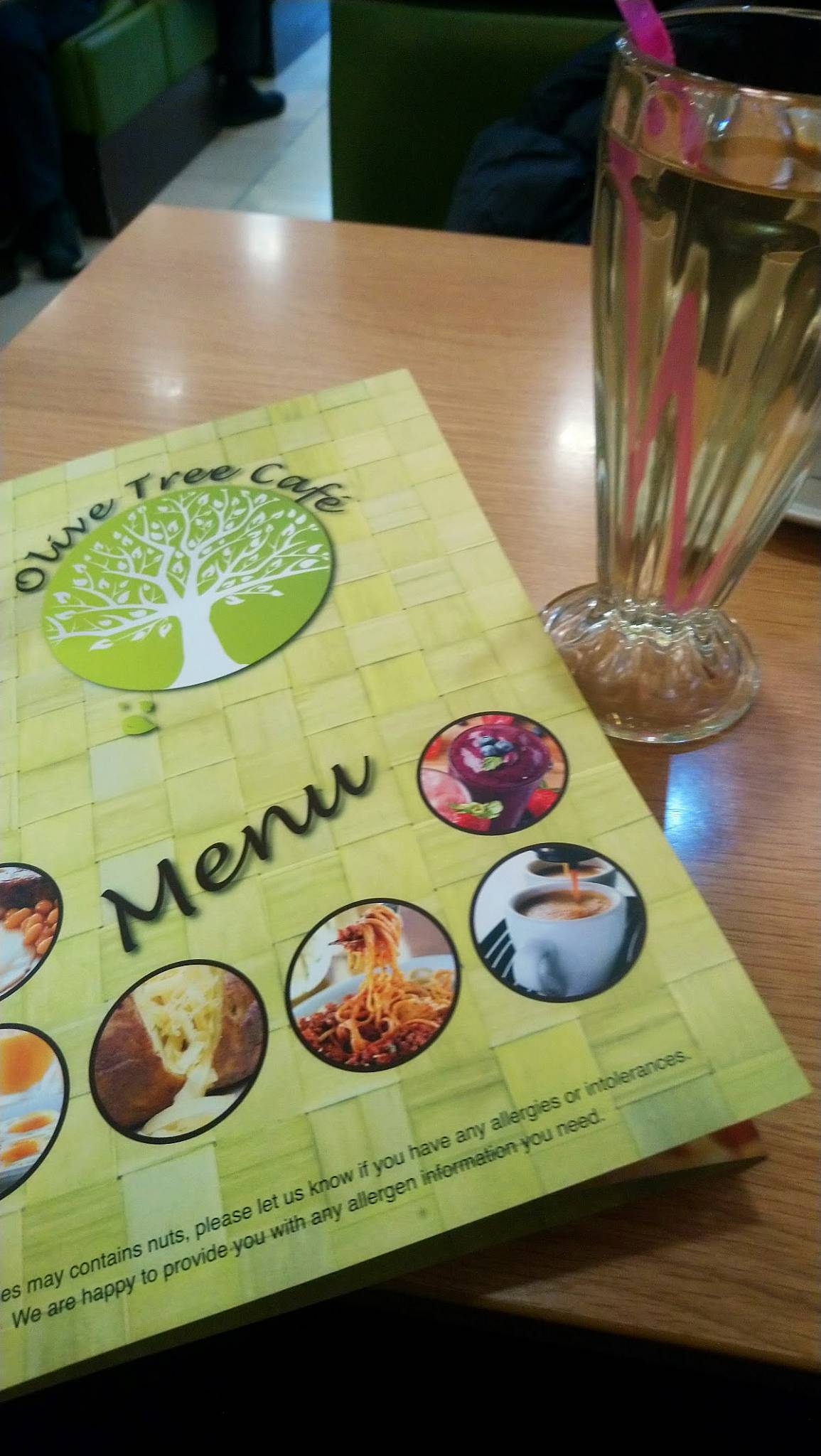 Menu at Olive Tree cafe, Bromley, 21 High St