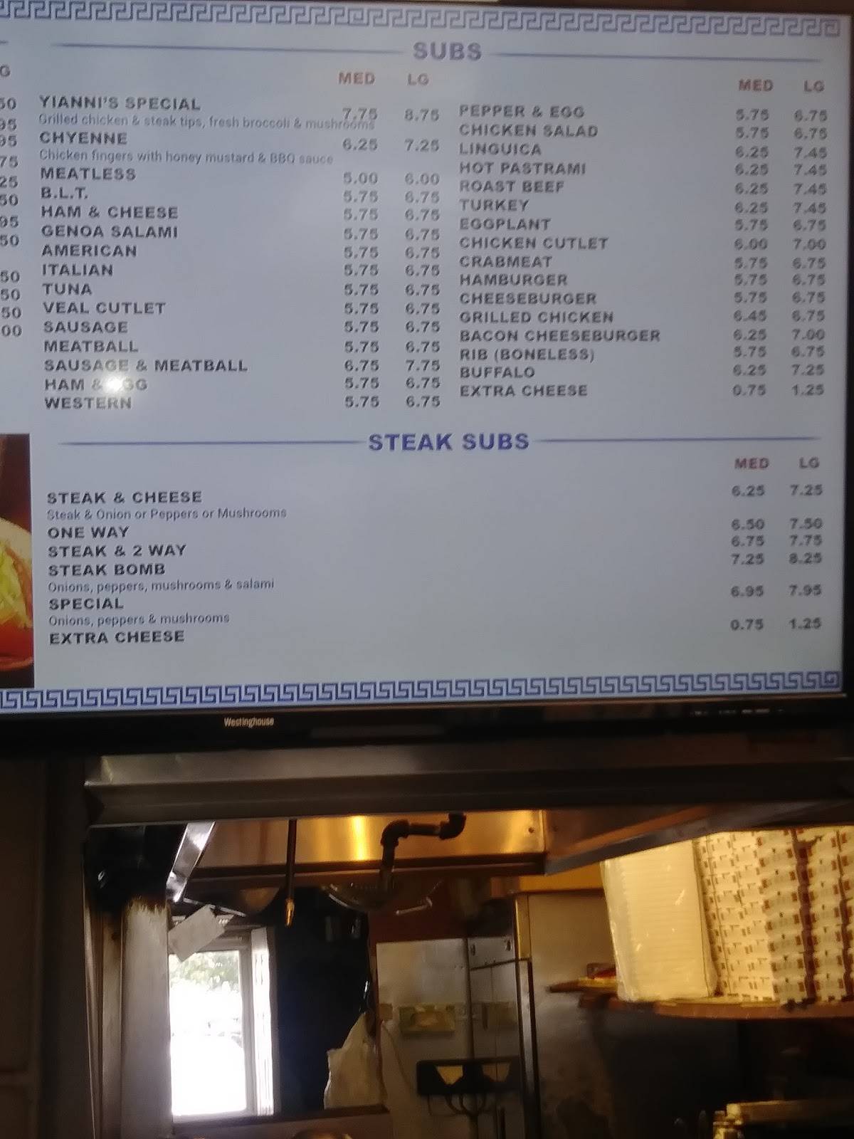 Menu at Olympic Pizza & Grill pizzeria, Weymouth, 15 Union St