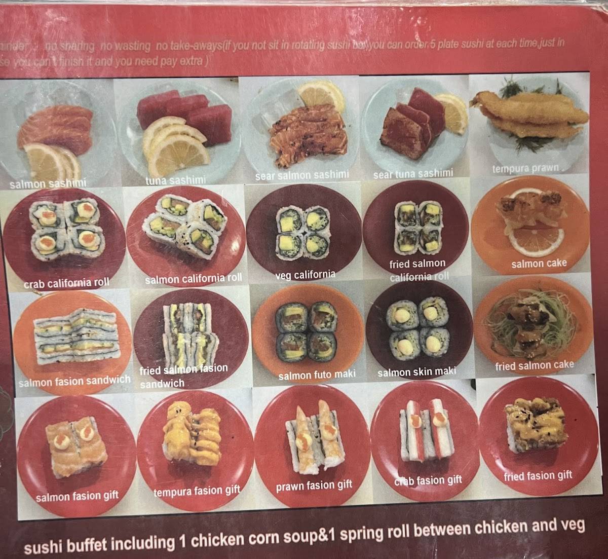Menu at Panda kitchen Chinese Restaurant&Sushi bar, Boksburg