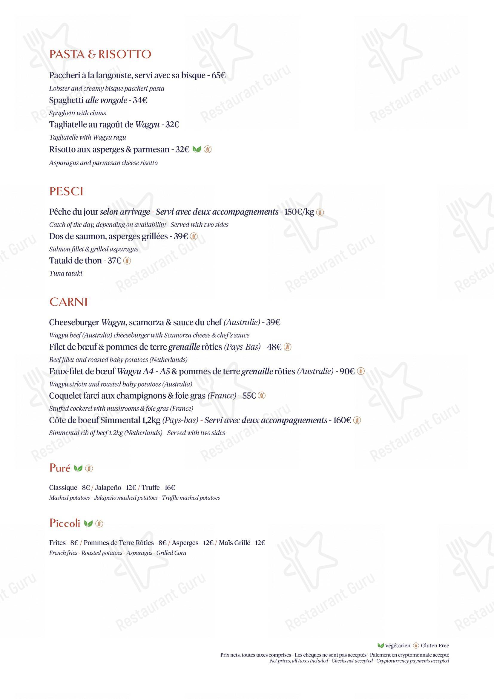 Menu at Panda restaurant, Stokesley