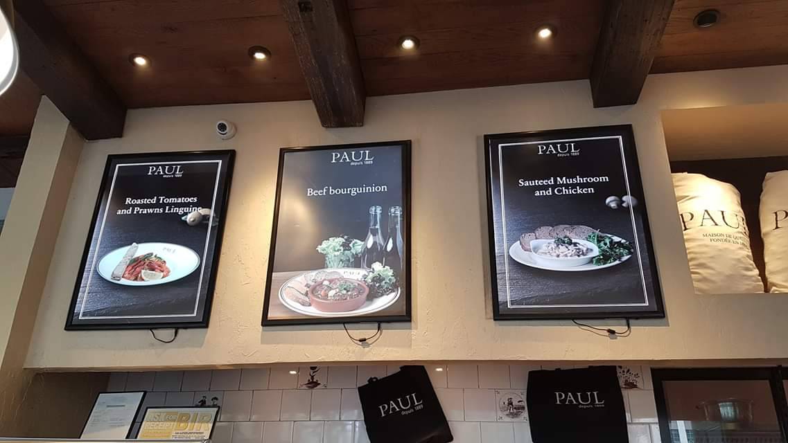 Menu at PAUL Boulangerie et Patisserie cafe, Taguig, G/F Bench Tower