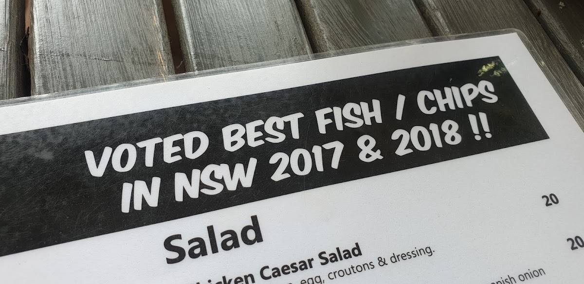 Menu at Pelican Rocks Seafood Restaurant & Cafe, Greenwell Point