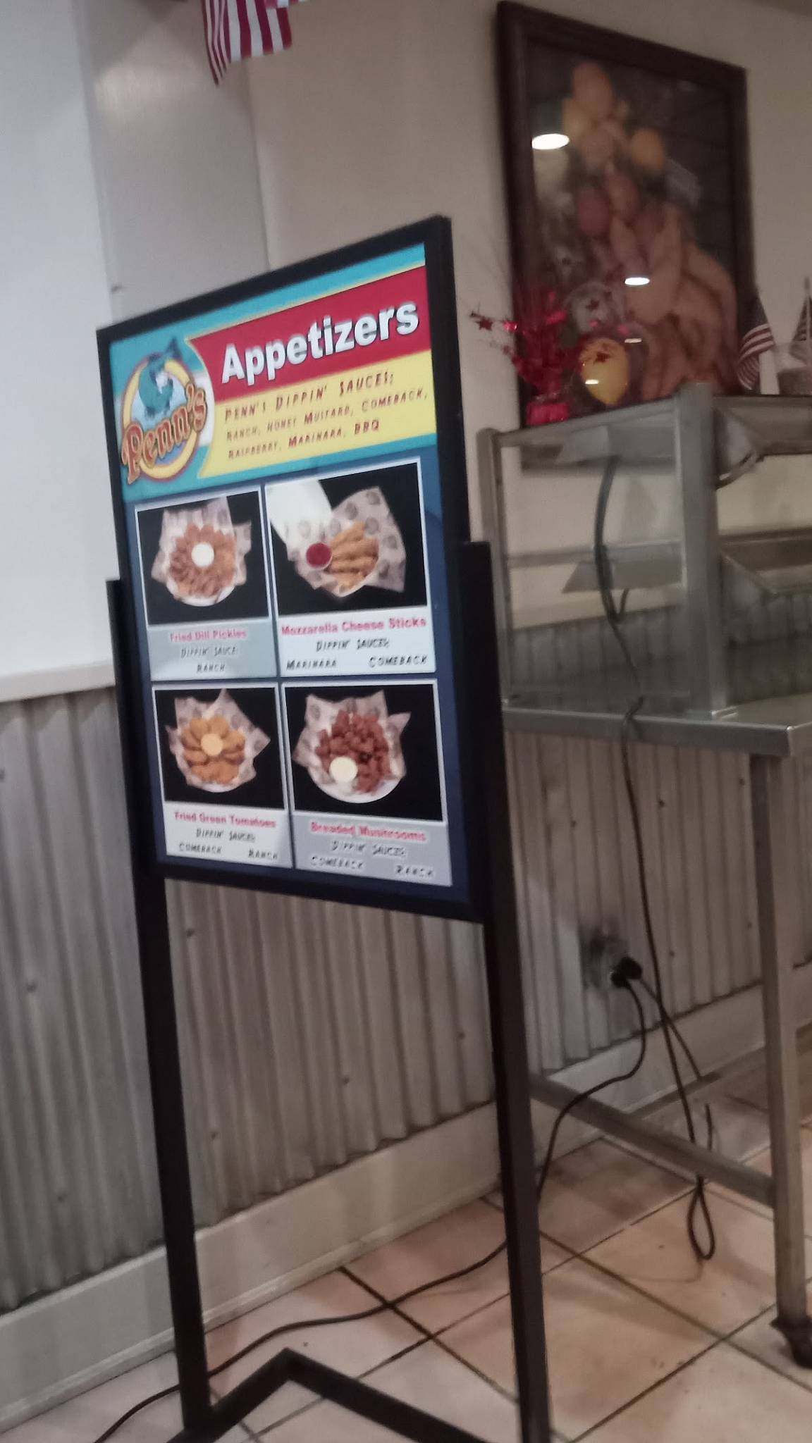 Menu at Penn's Restaurant, Forest, MS-35