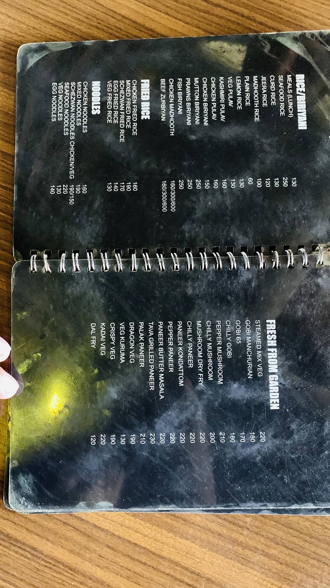 Menu at Mazali Restaurant, Perinthalmanna, Perintalmanna