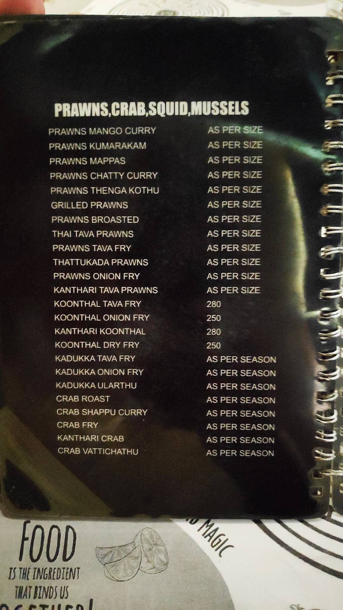 Menu at Mazali Restaurant, Perinthalmanna, Perintalmanna