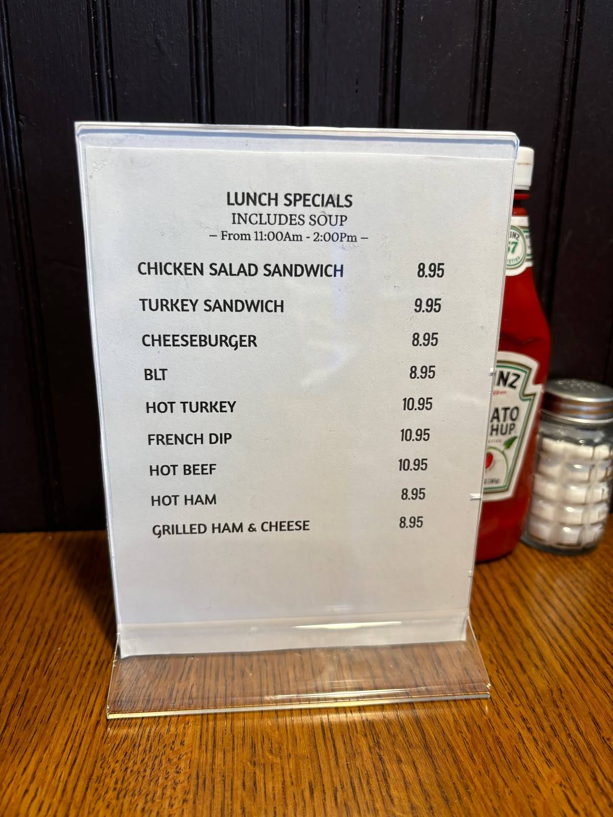 Menu at Pita & Puff restaurant, Port Charlotte