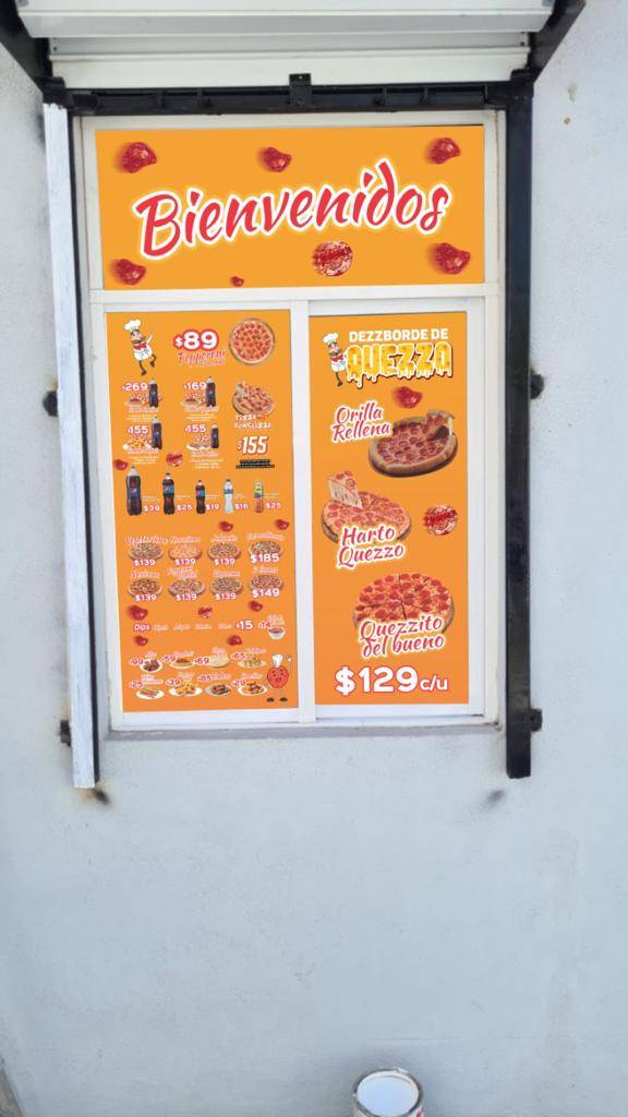 Carta del restaurante Pizza Deprizza Ojo De Agua, Apodaca