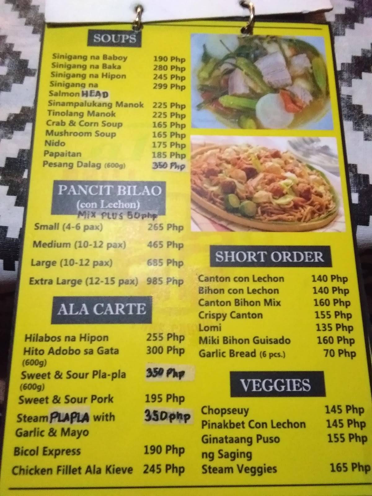 Carta del restaurante Pizza Hut Angono, Angono, G5P2+52P