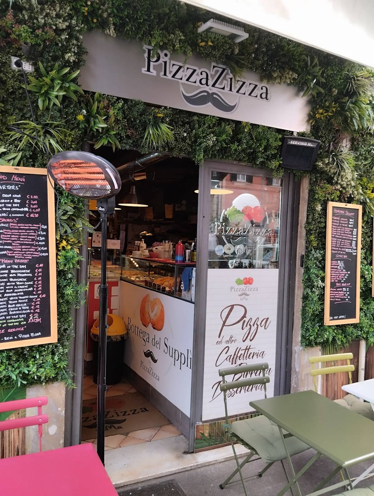 Menu at Pizza Zizza pub & bar, Rome