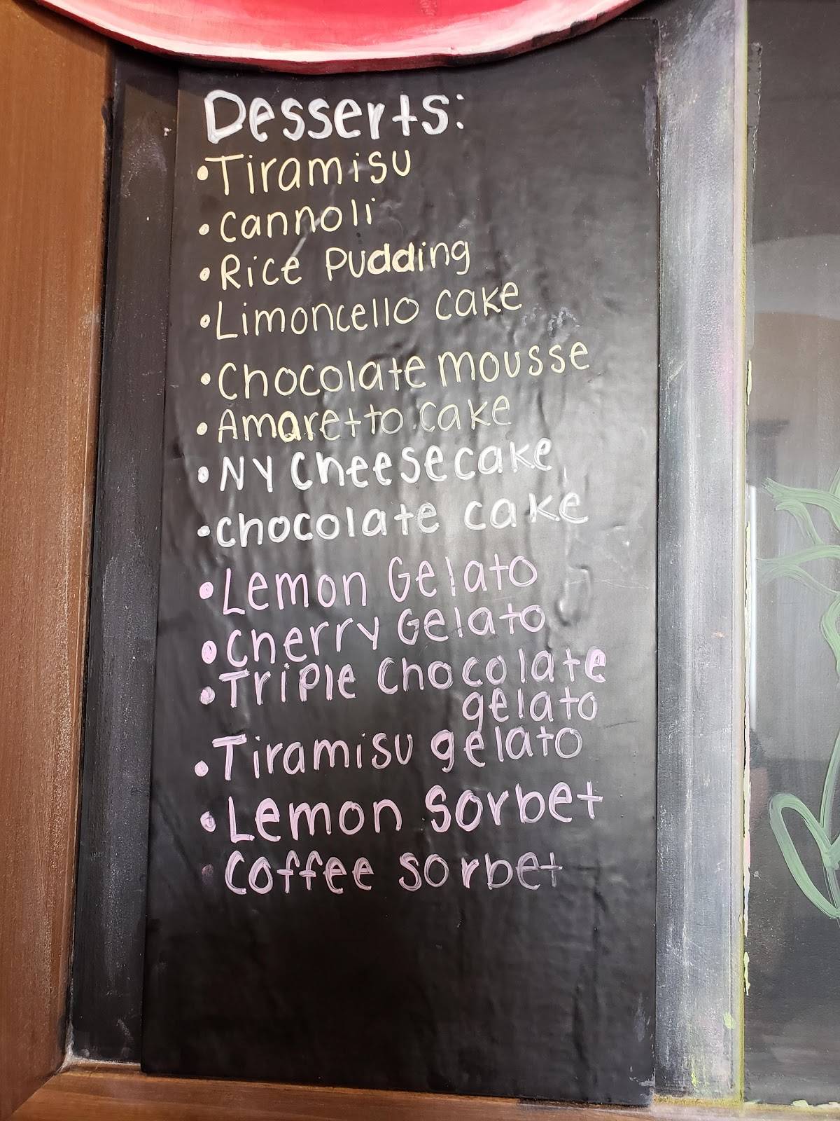 Menu at Pomod'oro Pizza and Italian Restaurant, Downingtown