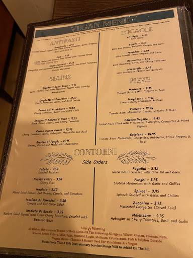 Menu at Posillipo - Faversham restaurant, Faversham, Provender Mill