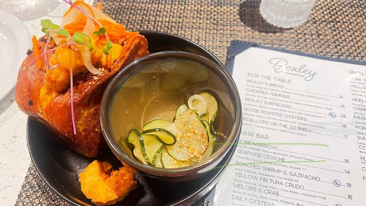 Menu at Bexley Fish & Raw Bar, Summerville
