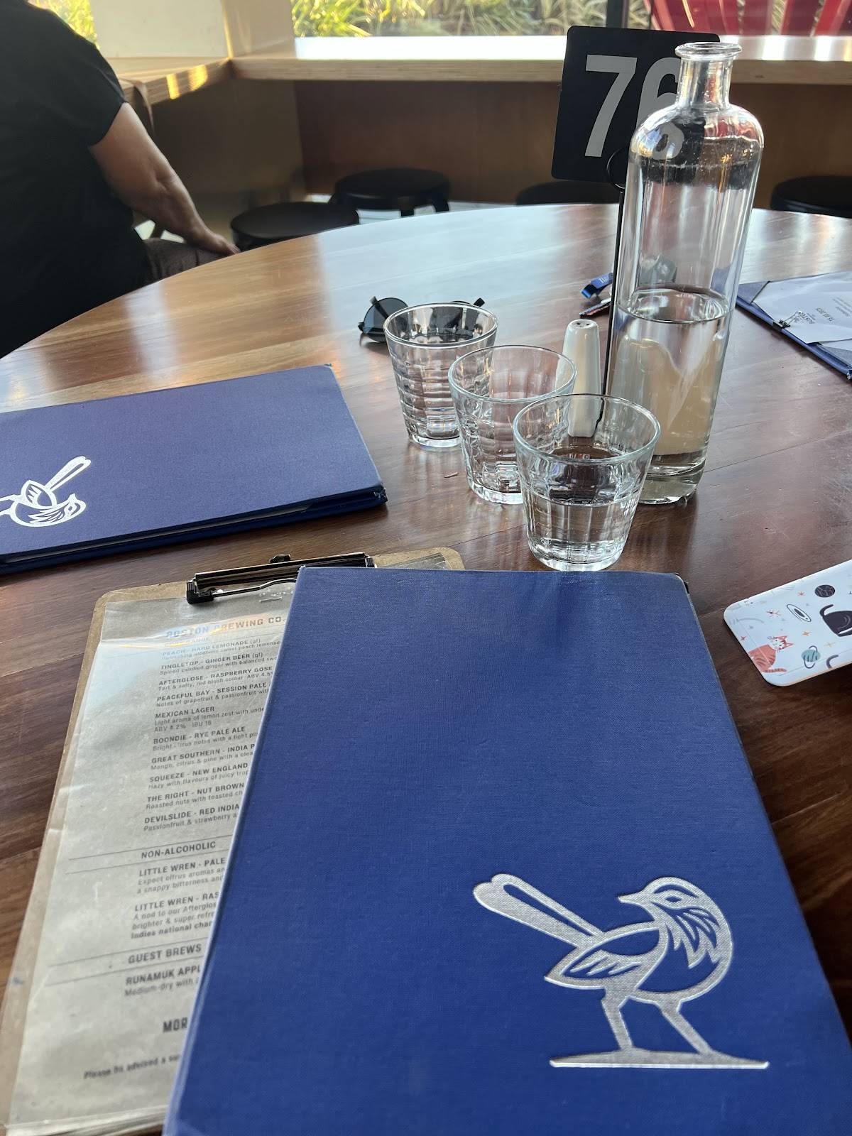 Menu at Boston Brewing Co Vic Park pub & bar, Victoria Park