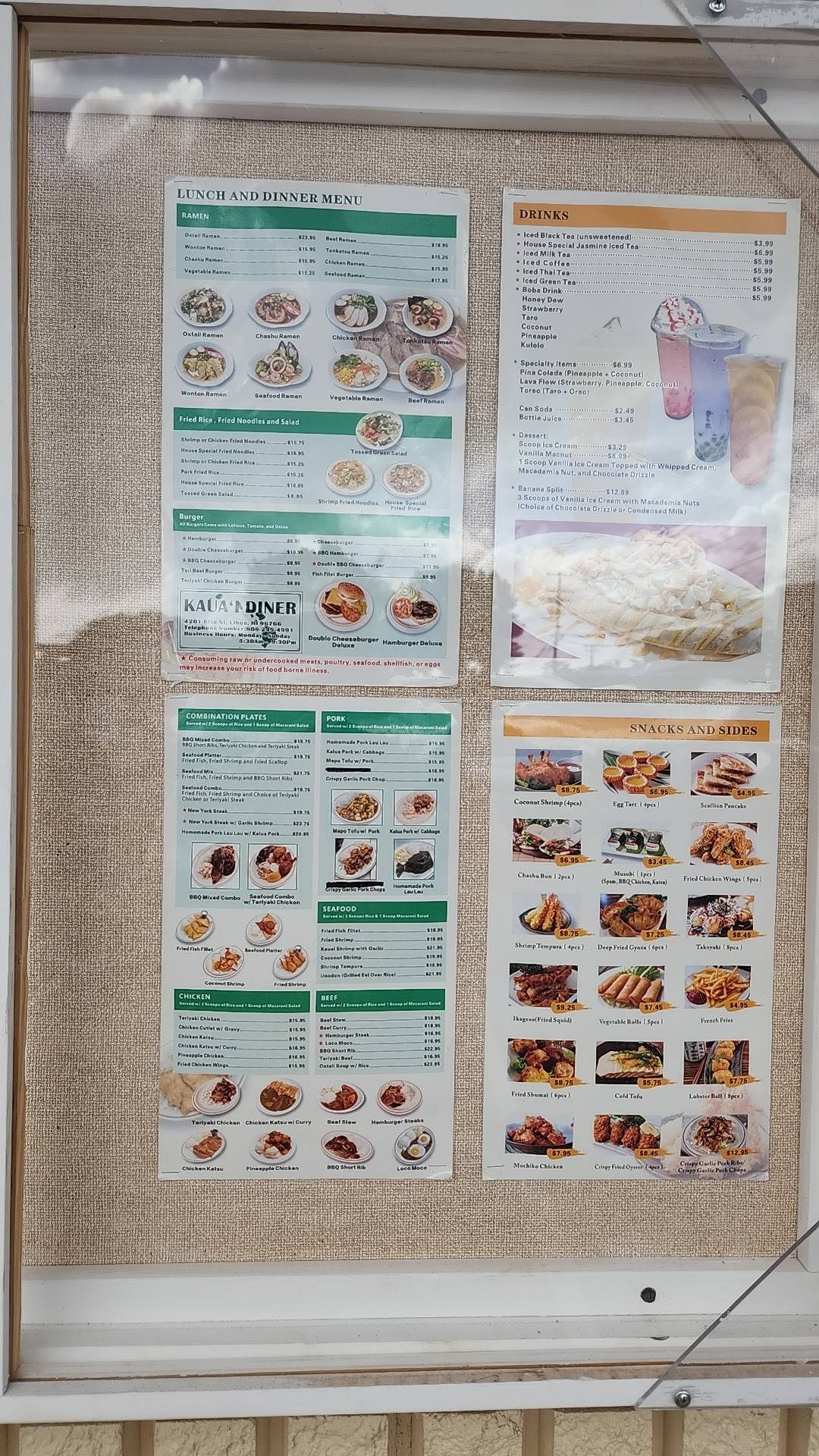 Menu at Hackers Bar and Grill, Gig Harbor