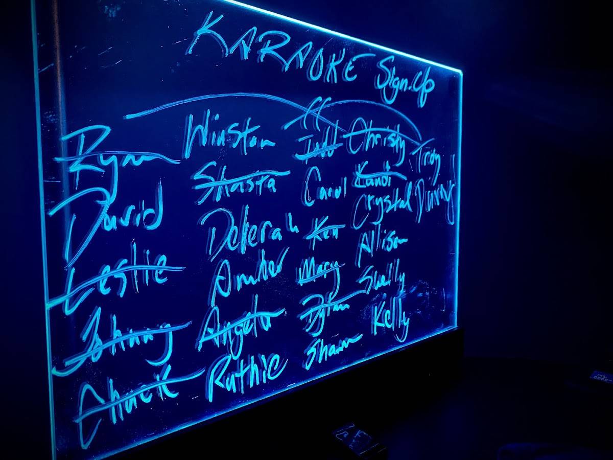 Menu at My Bar, Perry