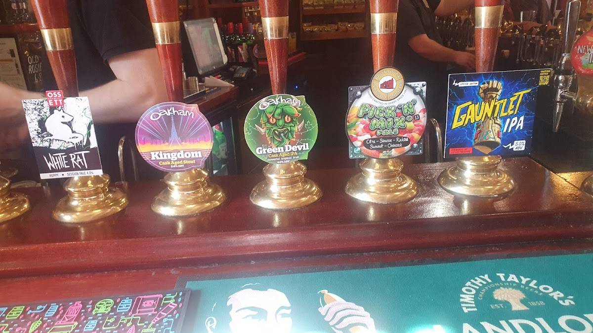 Menu at The Brunswick Inn pub & bar, Derby