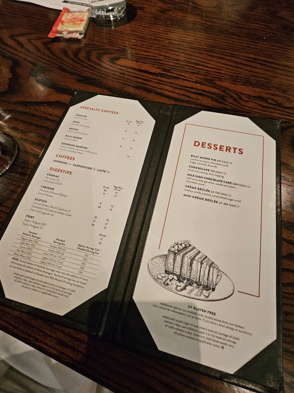 Menu at The Keg Steakhouse + Bar - Brantford, Brantford
