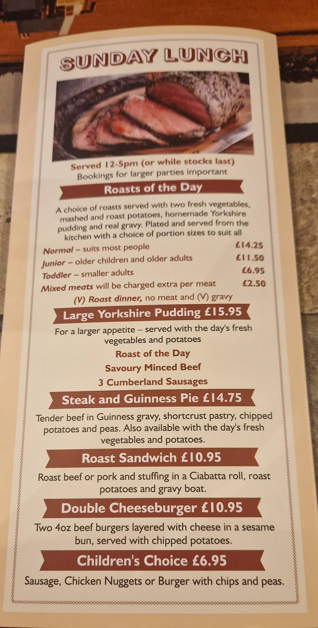 Menu at The Lord Nelson pub & bar, Thirsk