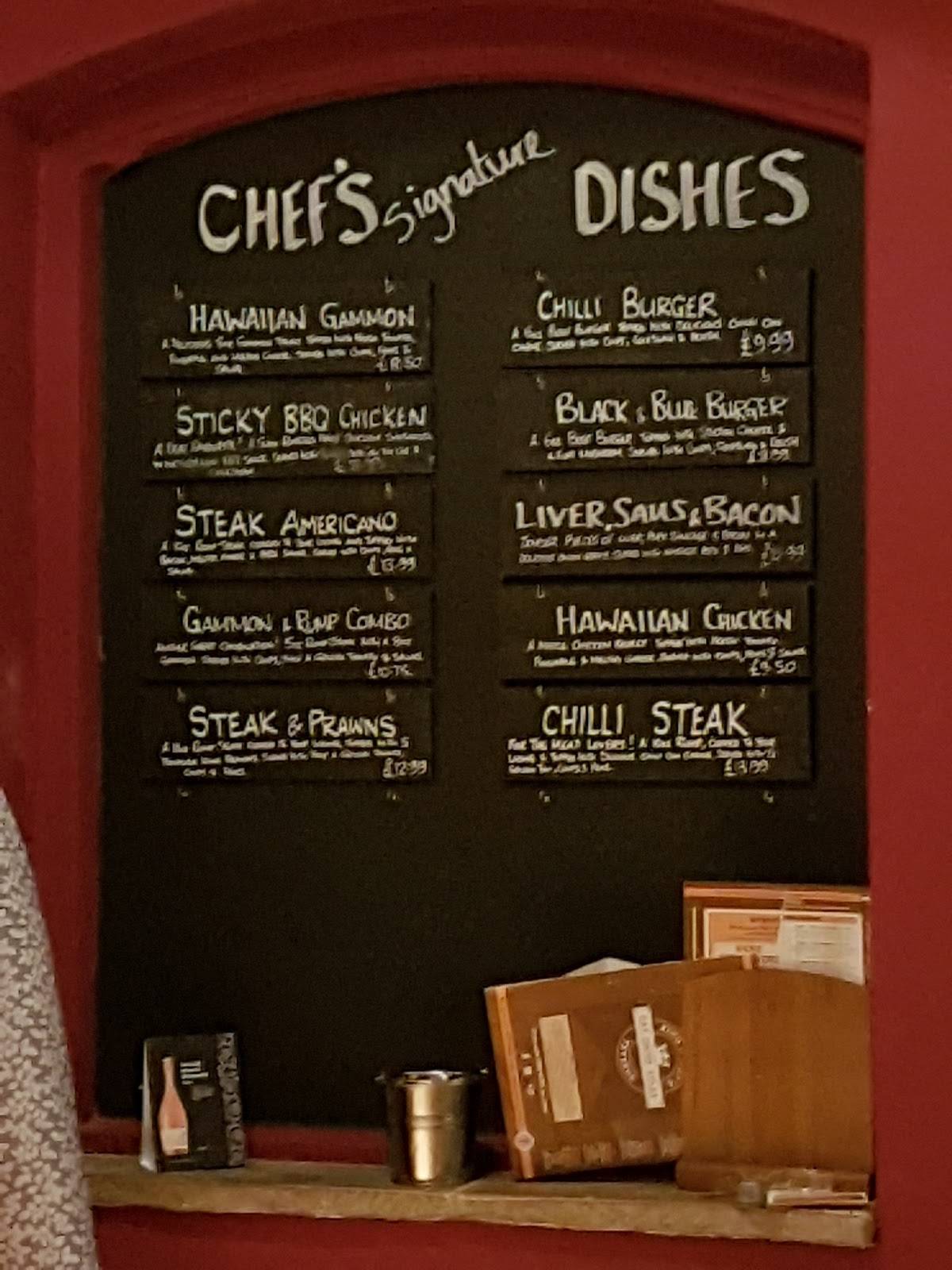 Menu at The Ragley Boat Stop pub & bar, Derby
