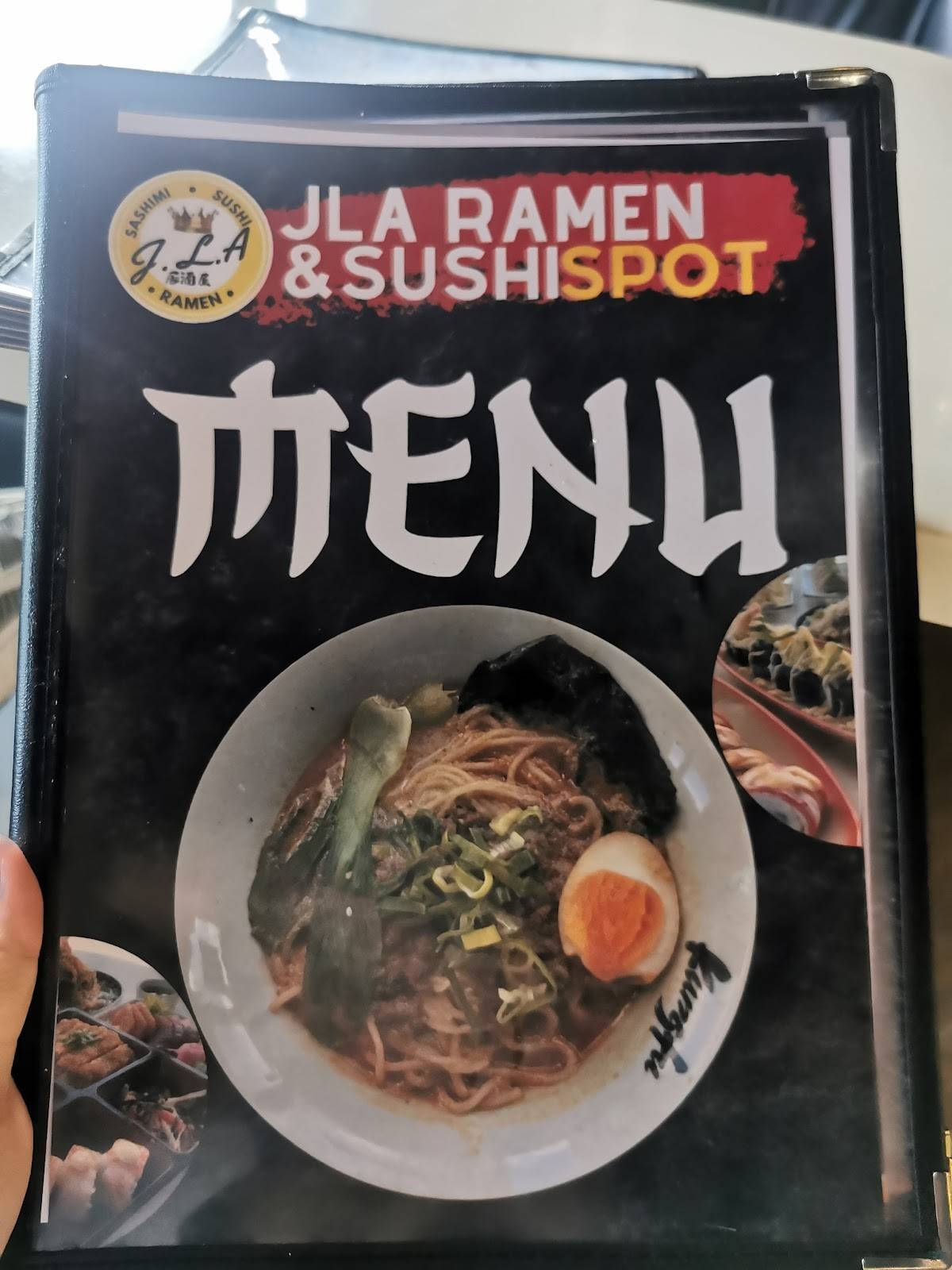 Menu at Ramen and Sushi Spot restaurant, Santo Tomas