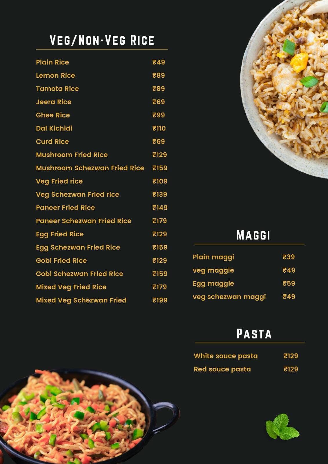 Menu at Rasa Maya - Authentic Rayalaseema Flavour, Bengaluru