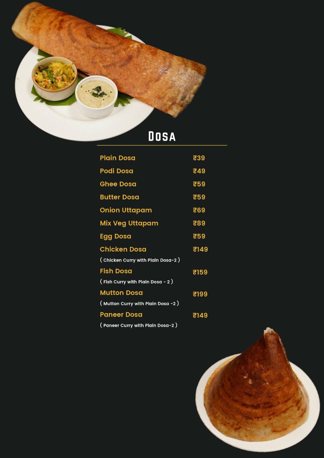 Menu at Rasa Maya - Authentic Rayalaseema Flavour, Bengaluru