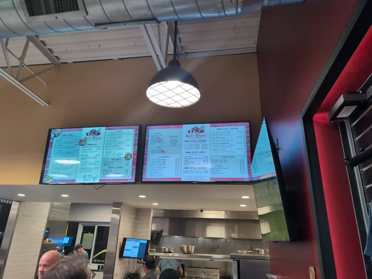 Menu at Red Barn Chicken, Farmington
