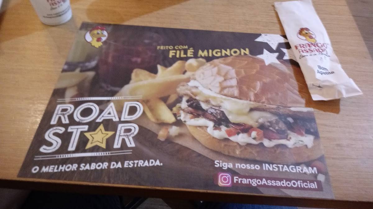 Menu em Rede Frango Assado restaurante, Itu, Rod. Pres. Castello Branco