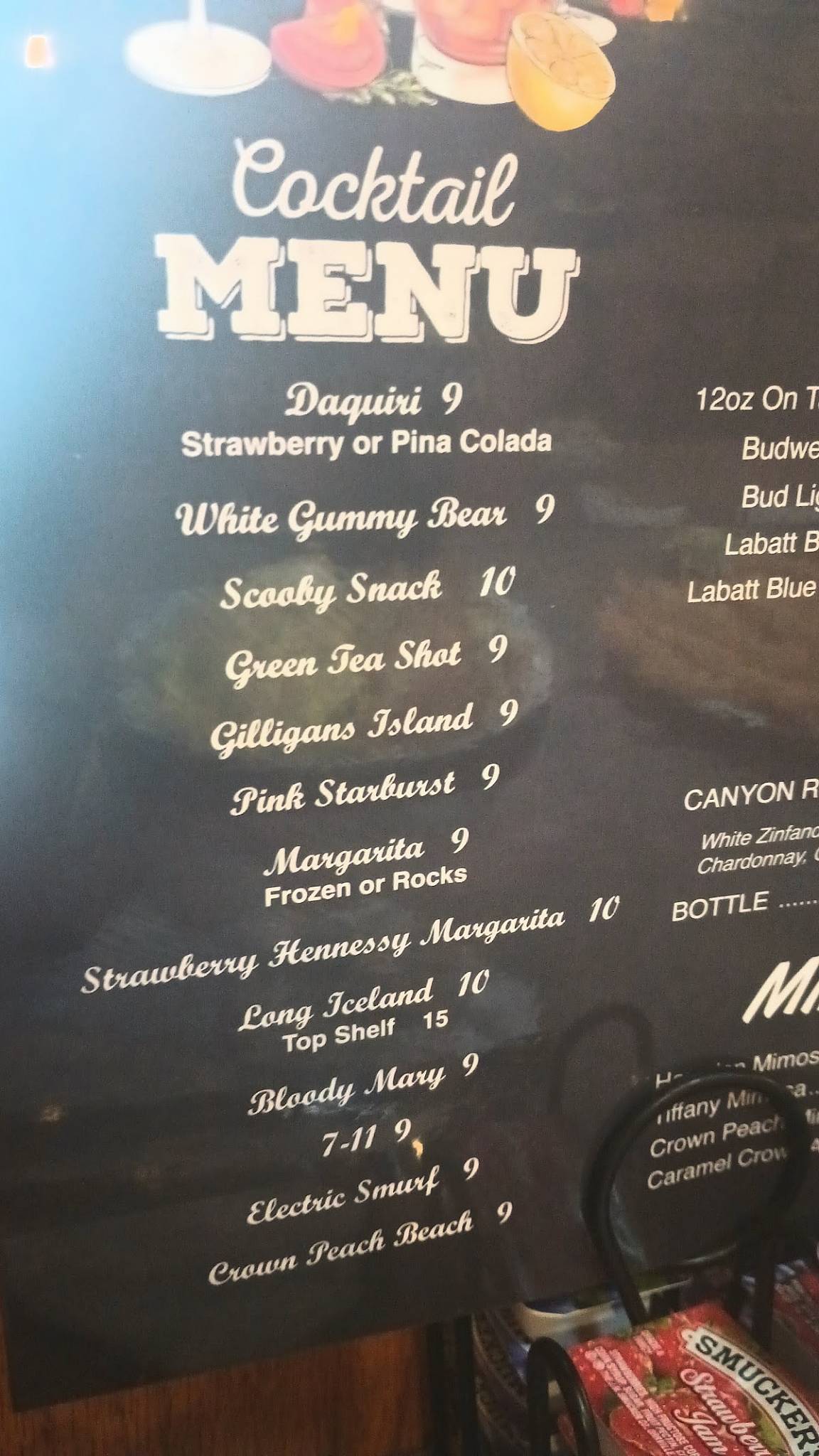 Menu at Redford Grill & Bar, Redford Charter Township