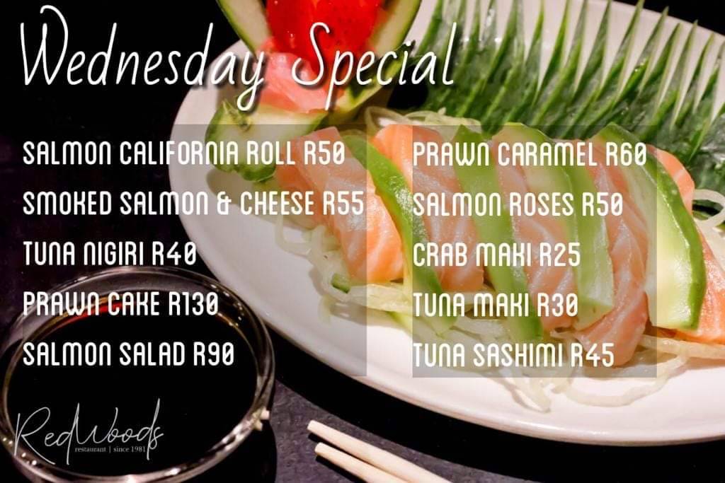 Menu at Public Library, Sasolburg