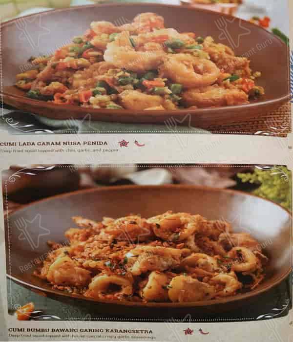 Menu at REMBOELAN restaurant, West Jakarta, Unit L1 - 118 & L1 - 119