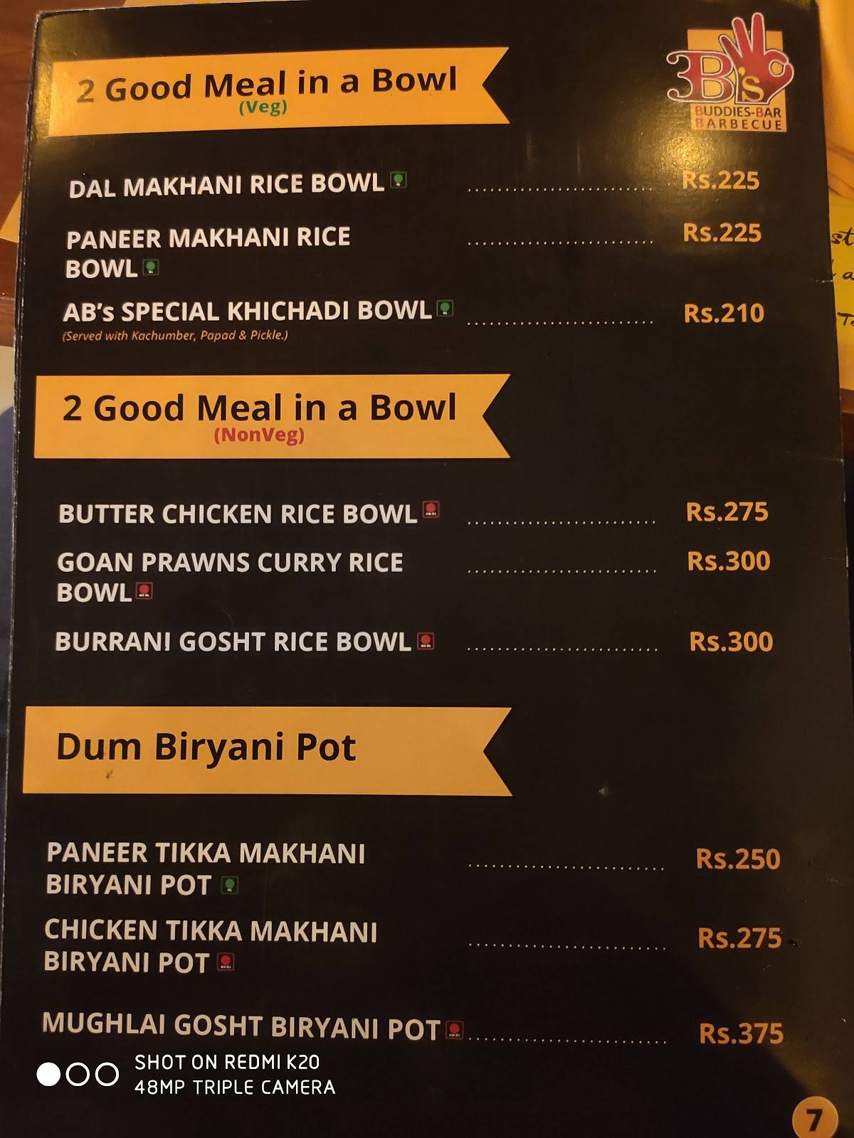 Menu at AB's - Absolute Barbecues Powai, Mumbai, Mumbai