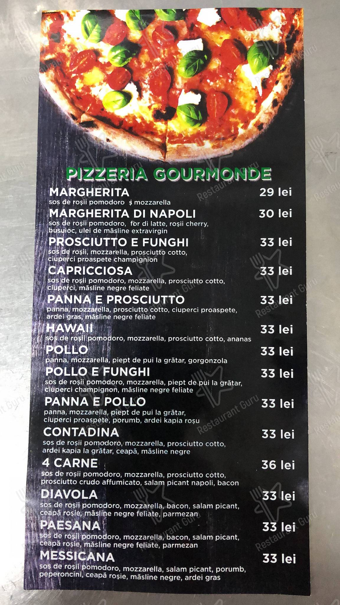 Menu at Ali Potol SHAWORMA by Gourmonde, Chiajna