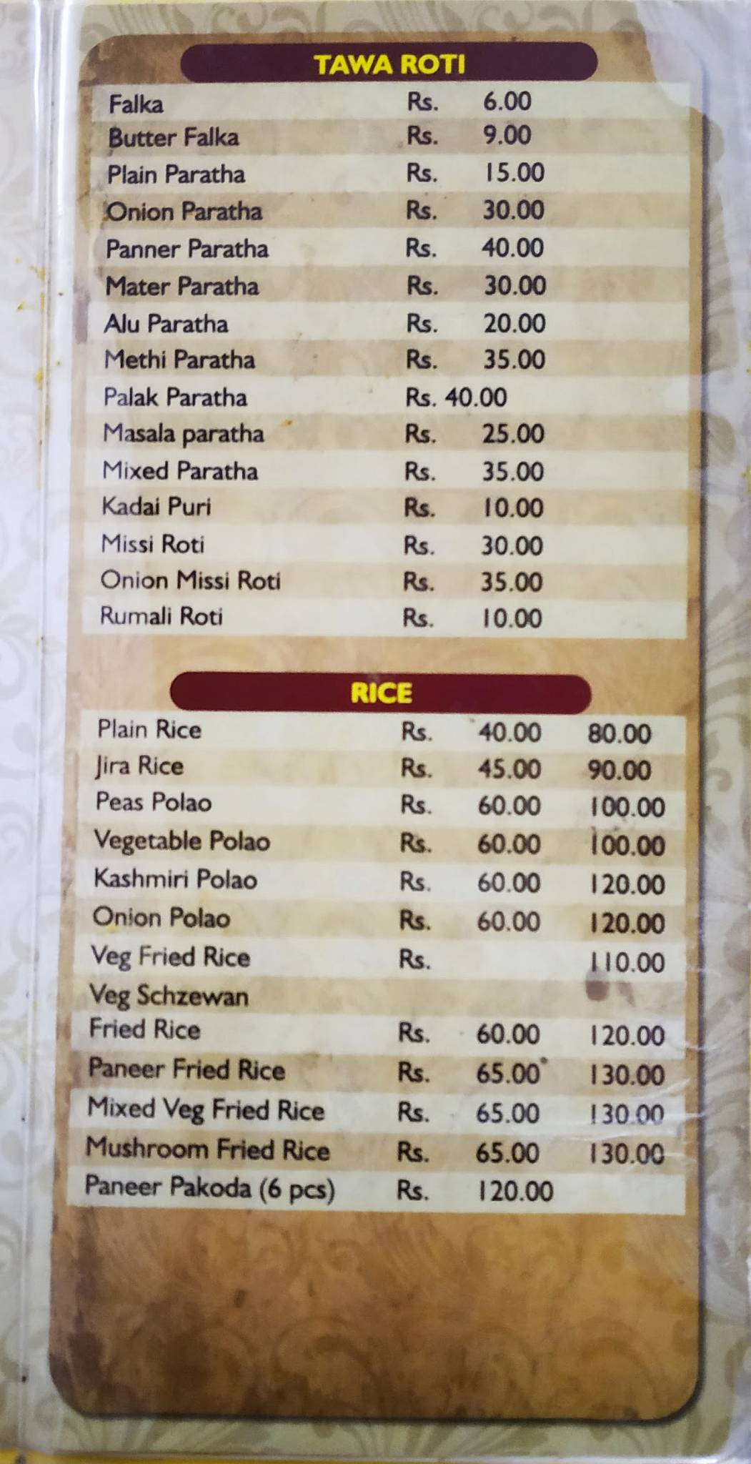 Menu at Anand Food Plaza, Kolkata, /4