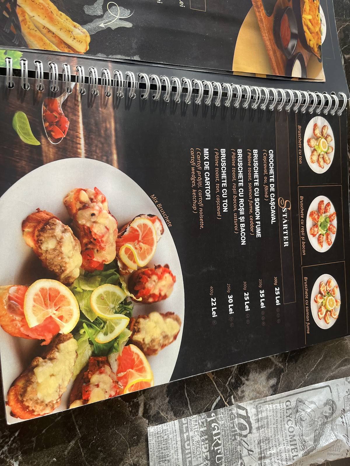 Menu at Restaurant Andra Tecuci, Tecuci, Strada Ștefan cel Mare 208