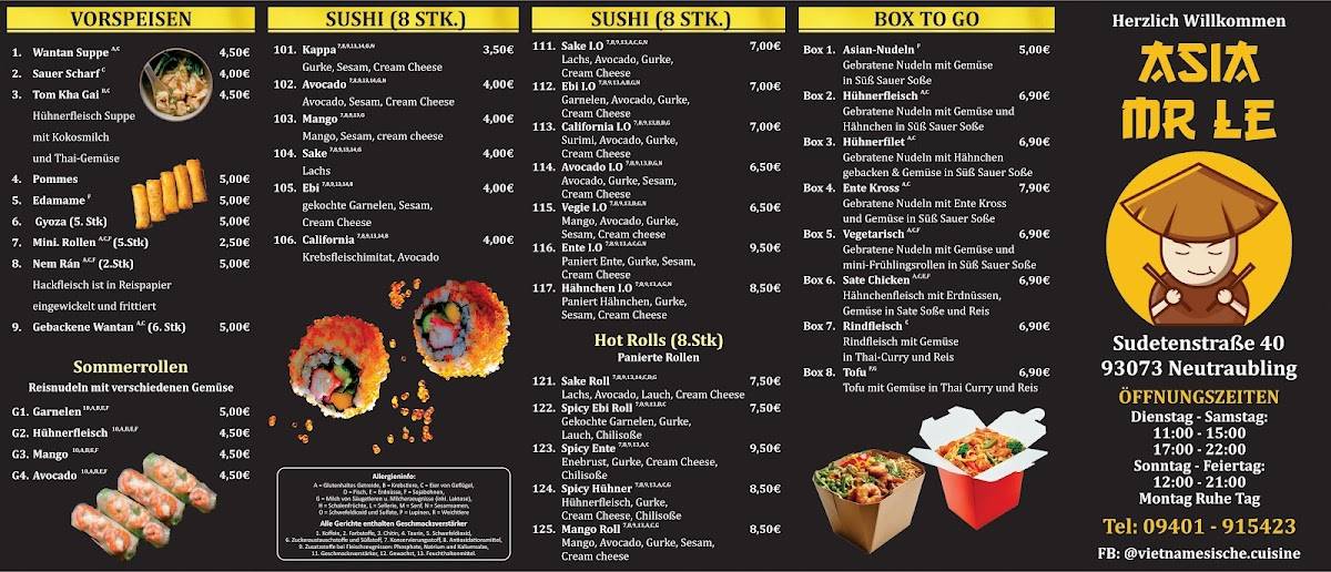 Carta de Asia Mr. Le, Neutraubling