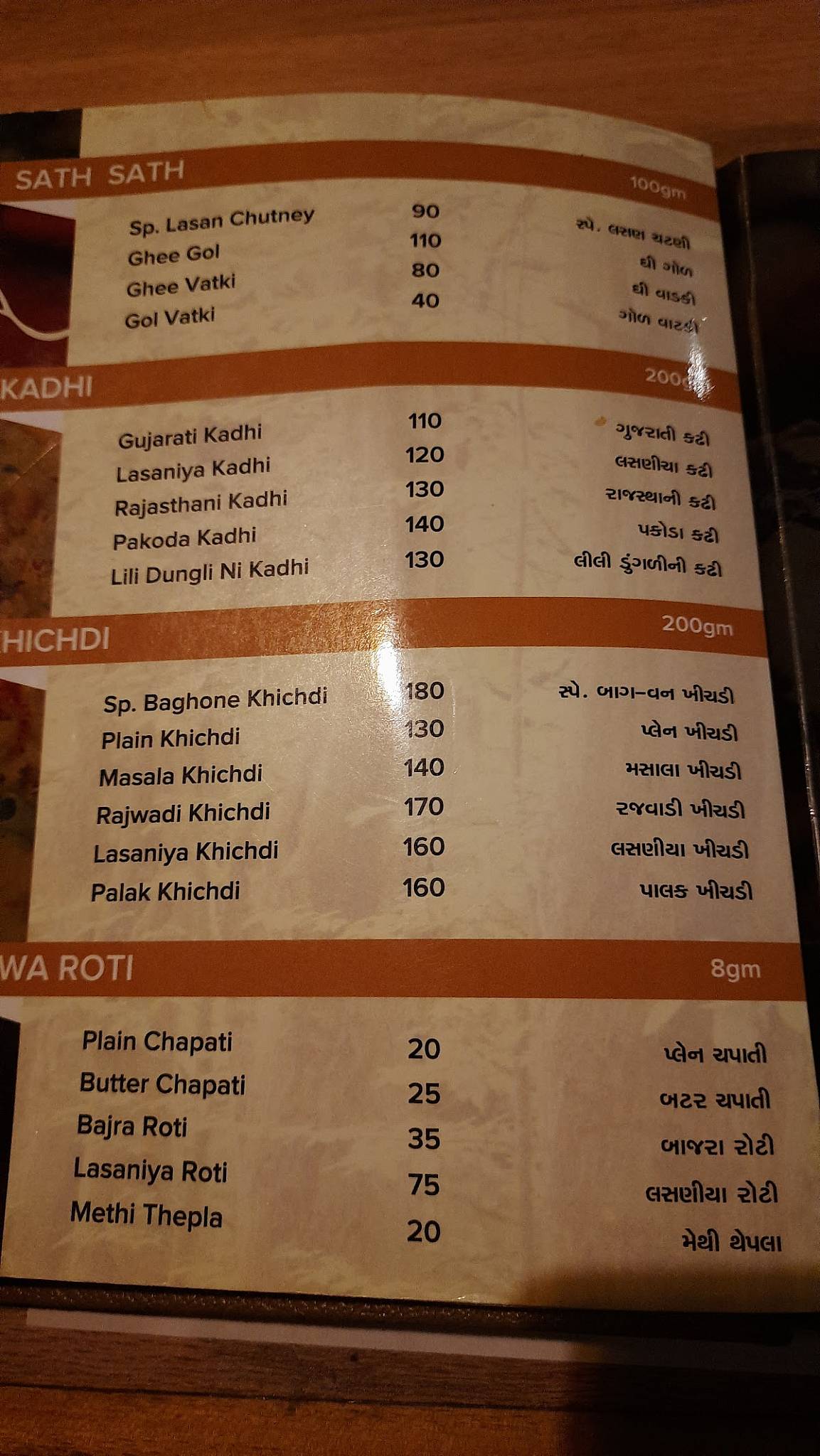 Menu at BAGH-ONE BANQUETS & RESTAURANT, Ahmedabad