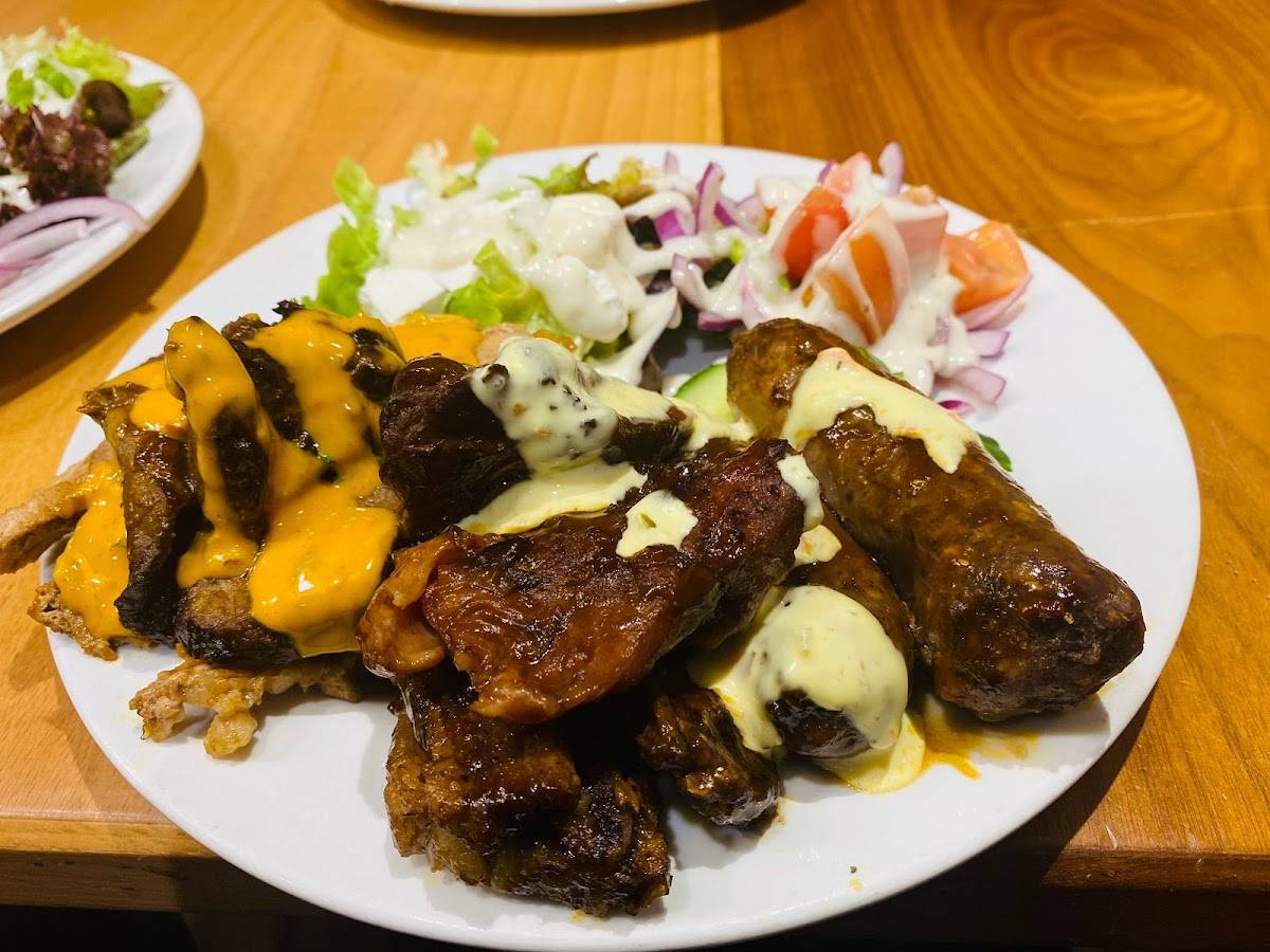 Menu at Billy G at Silverstar restaurant, Krugersdorp, Silverstar Casino