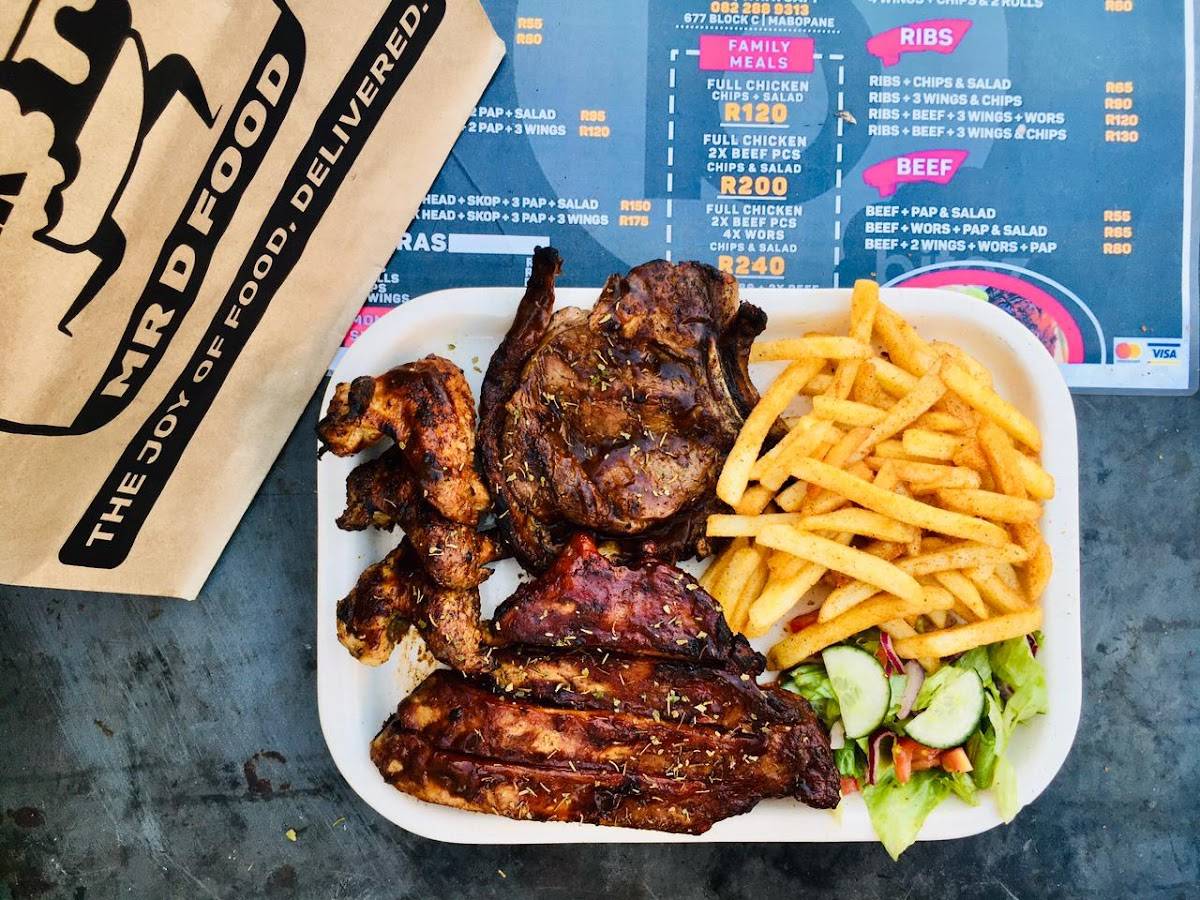 Menu at Bitez restaurant, Mabopane