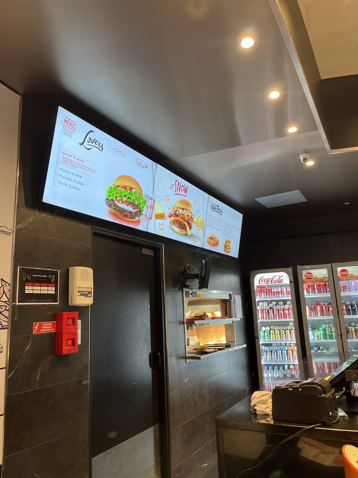Menu at Burger Addict restaurant, Créteil