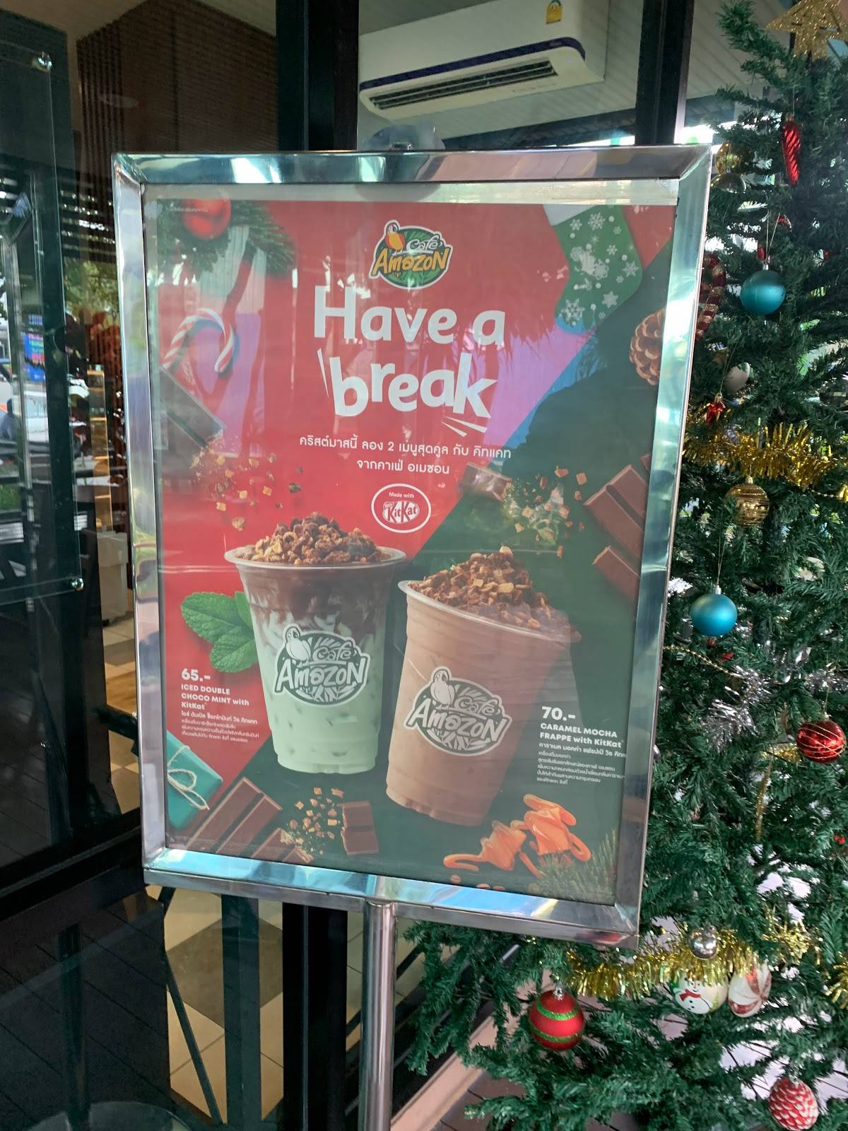 Menu at Café Amazon, Bangkok, 5 Bang Khun Thian-Chai Thalae Rd