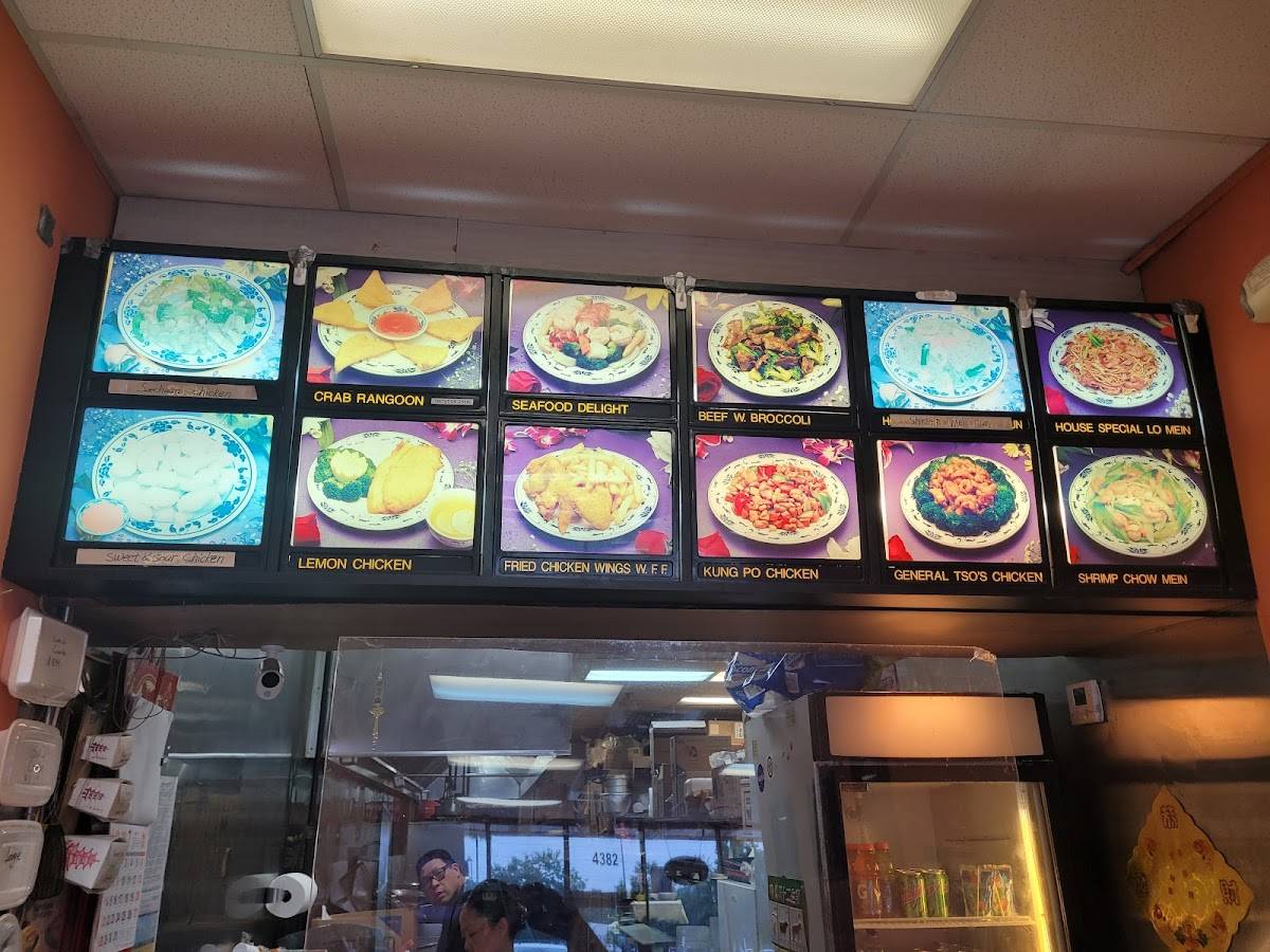 Menu at China Bell Asian Restaurant, Kissimmee