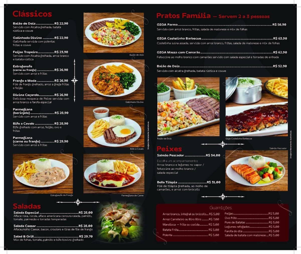 Menu em Divino Fogão - Shopping Barra, Salvador