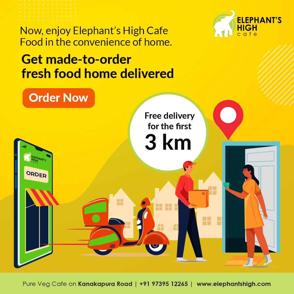 Menu at Elephant's High cafe, Bengaluru