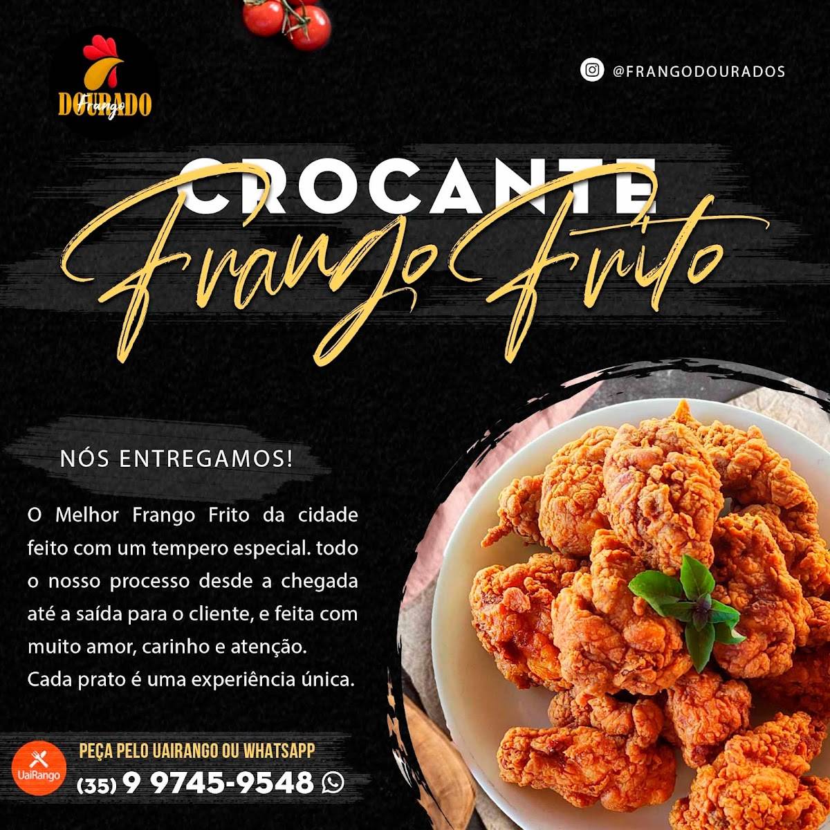 Menu em Frango Dourado restaurante, Extrema
