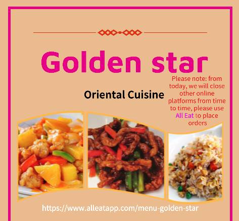 Carta del restaurante Golden Star Chinese(10% OFF Right Now!!), Leyland