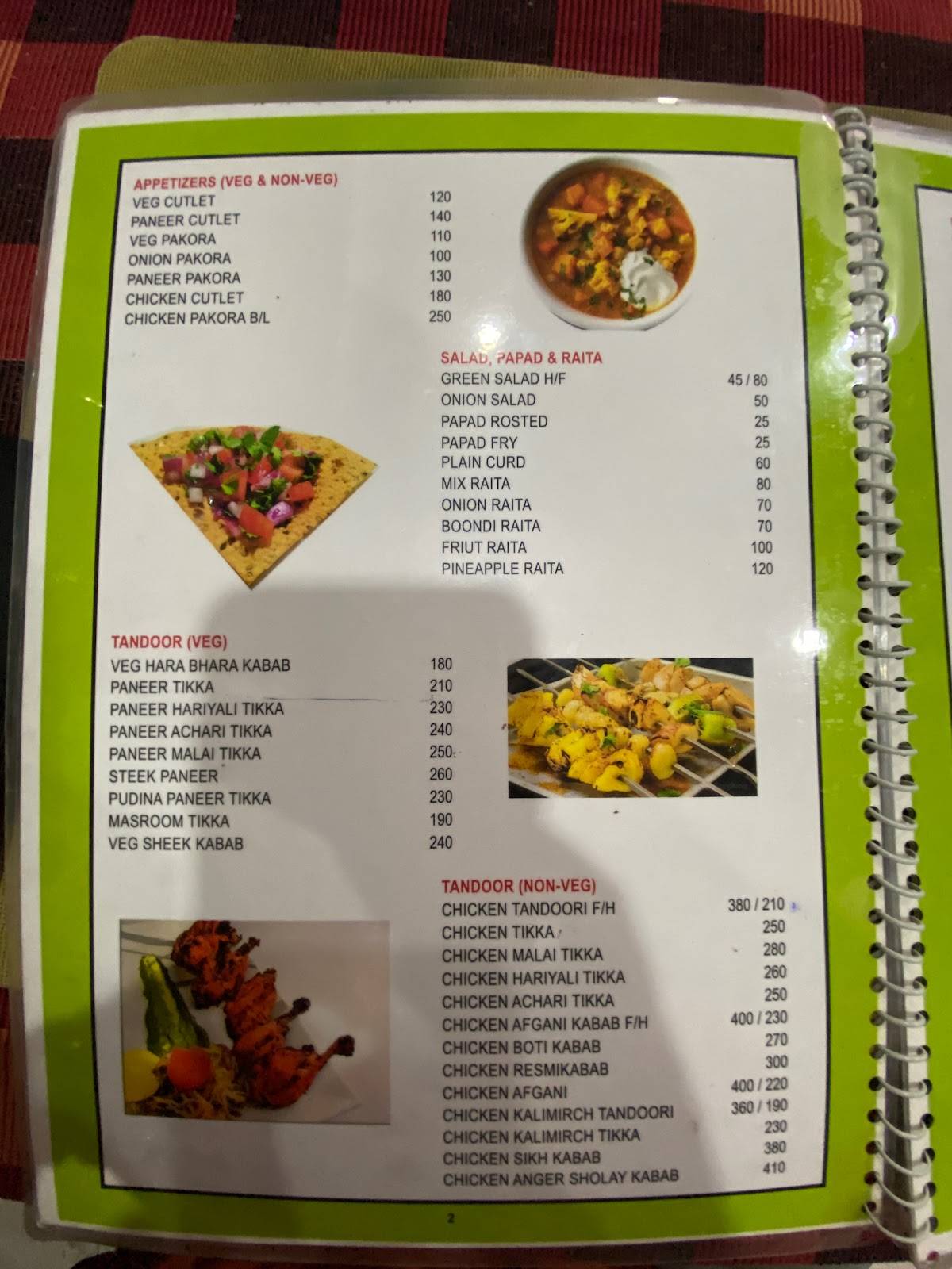 Menu at Hunger Oasis Resturant, Ranchi