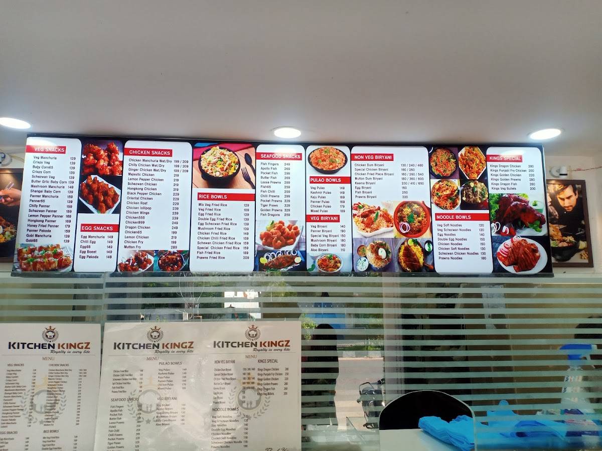 Menu at Kitchen Kingz, Warangal